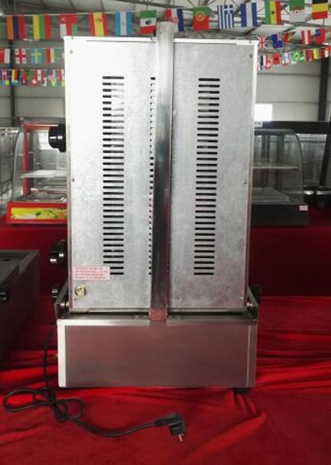 Kebab-Maschine 430 Brenner LPG Doner des Edelstahl-zwei mit spinnender ...